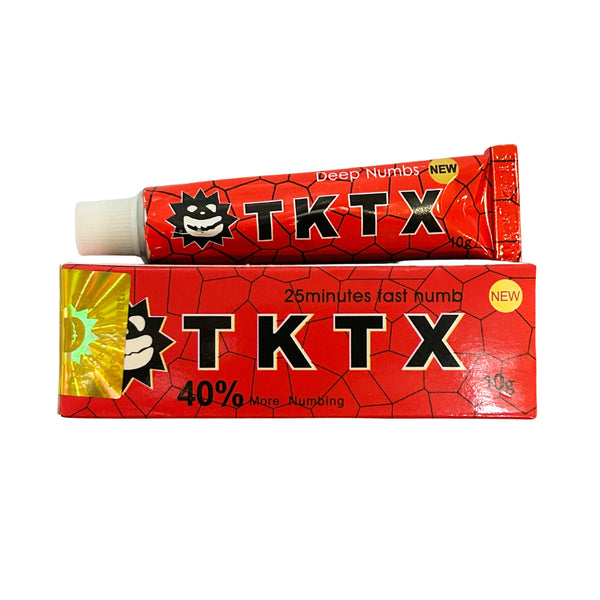 Red TKTX Numbing Cream • Official TKTX • Fast Numb • Shop Now